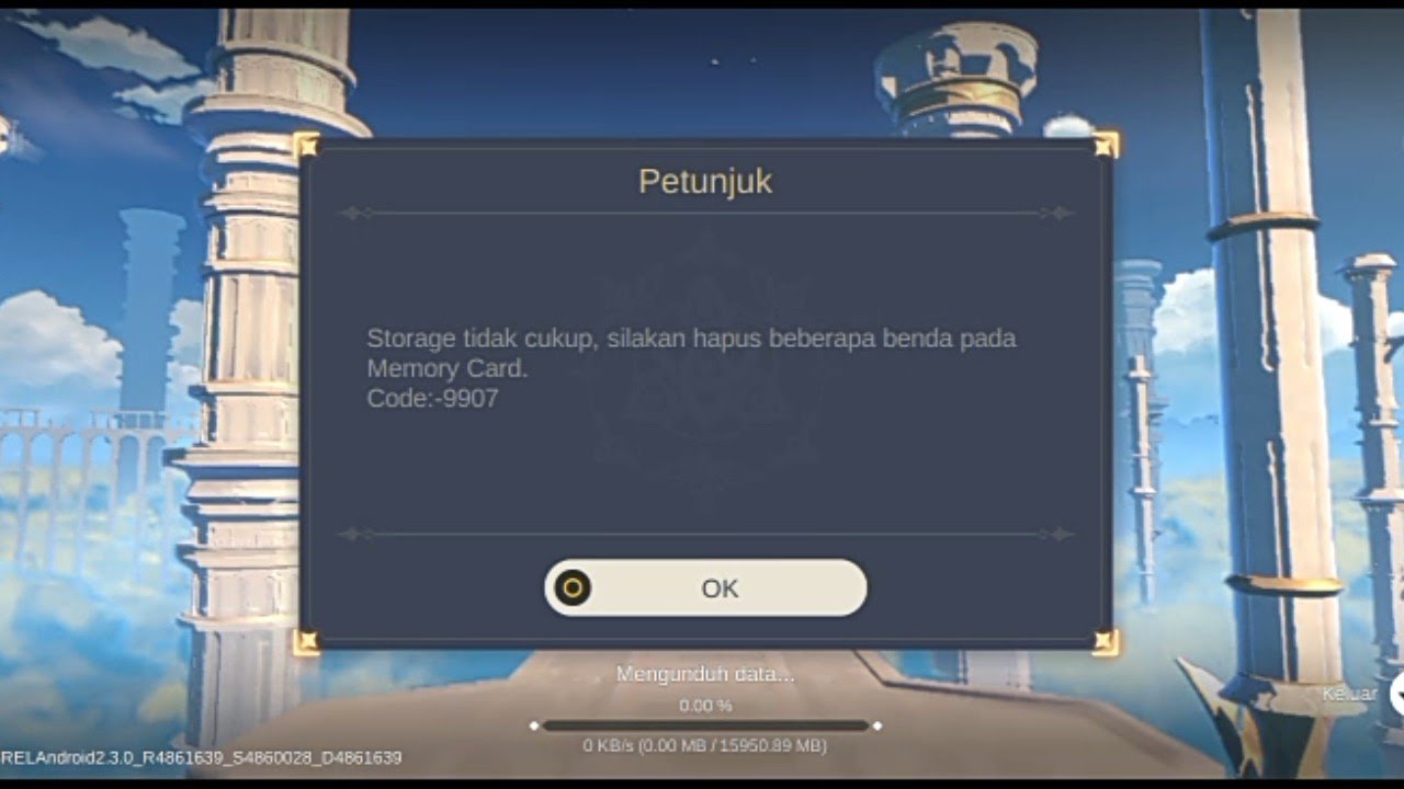 cara mengatasi storage tidak cukup di Genshin Impact - YouTube