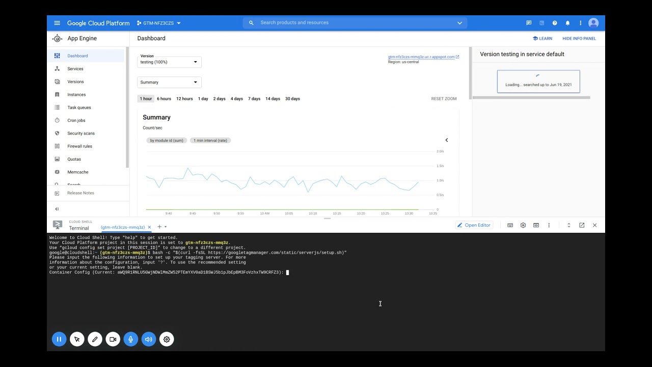 How To Upgrade Google Cloud Instance for GTM Server Side Container Type ...