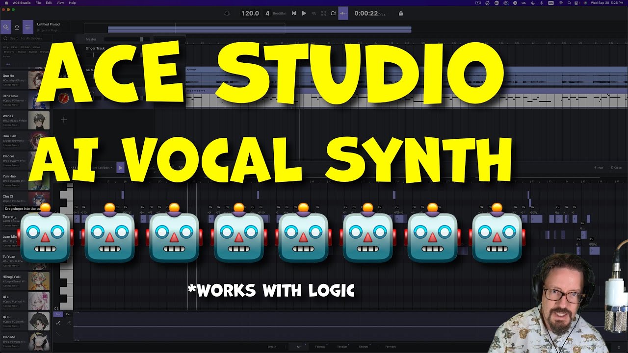 ACE Studio Surprised Me! | Vocal Synth + Logic Pro - YouTube