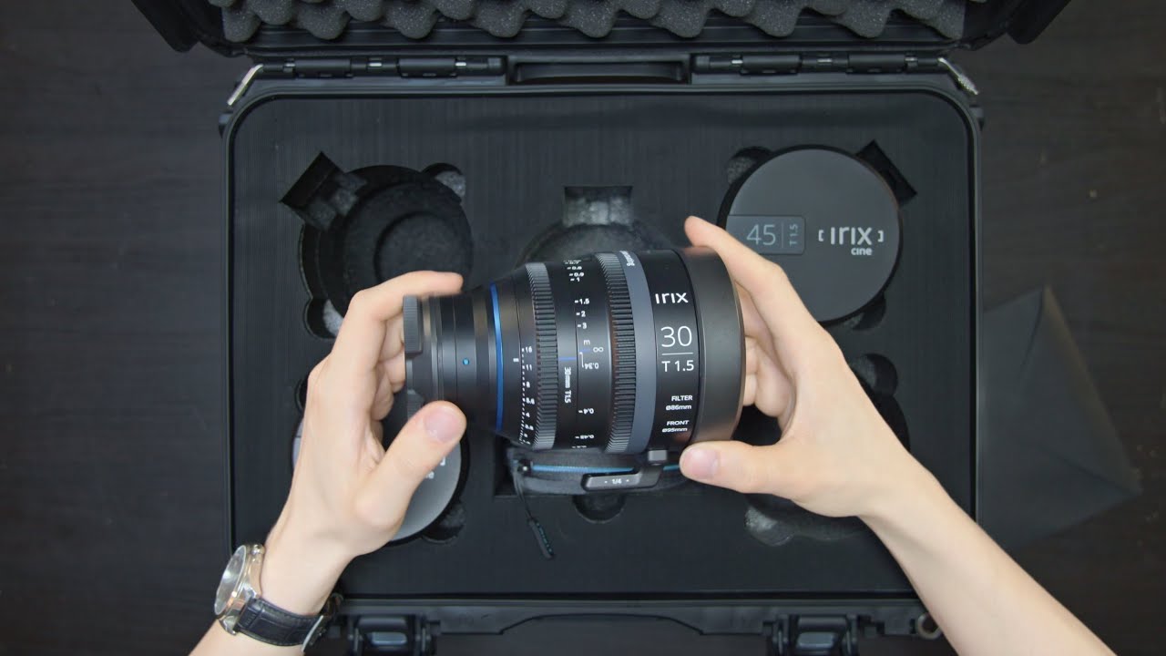 Obiektywy IRIX CINE SET / unboxing ASMR #irix #asmr - YouTube