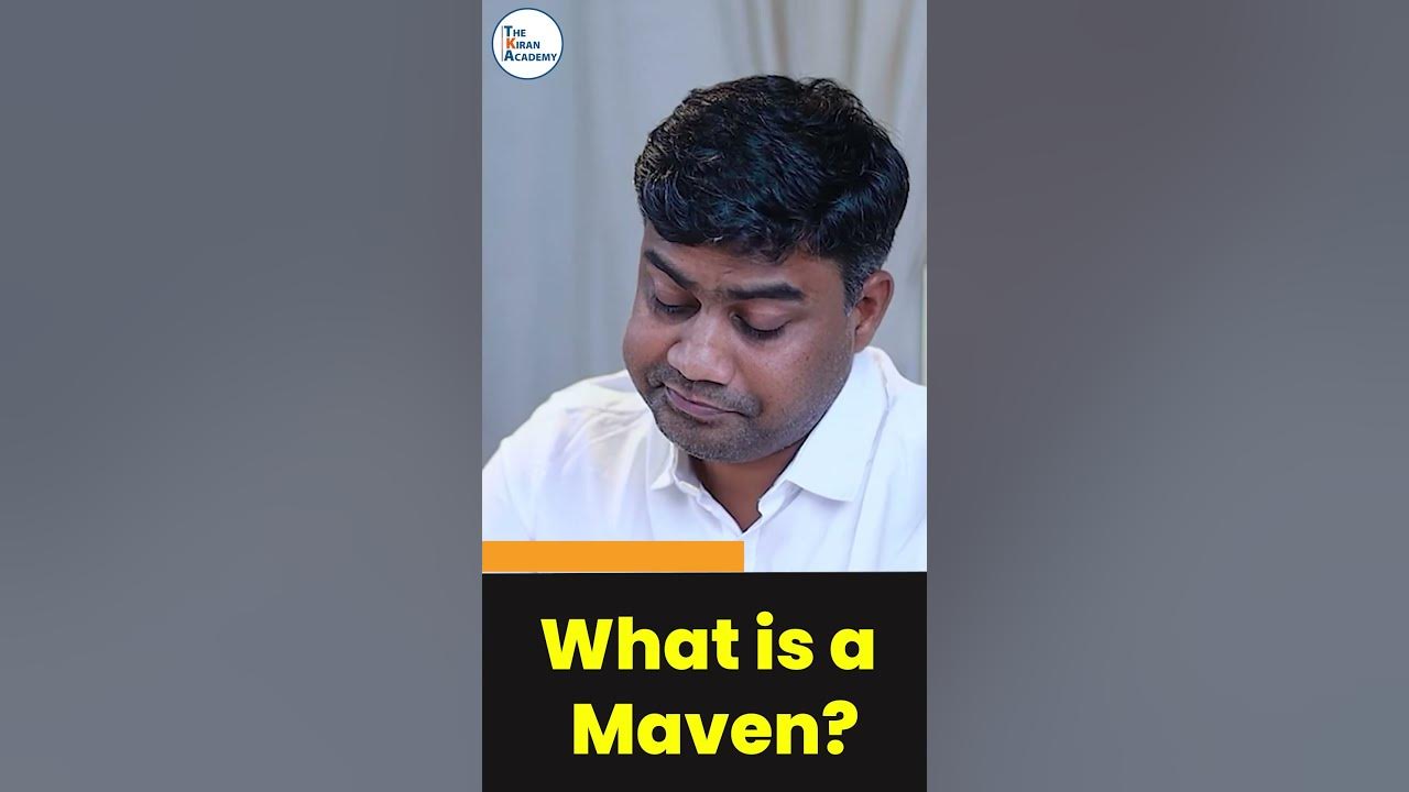 Java Interview Question What Is A Maven Shorts Kiransir Training Youtube