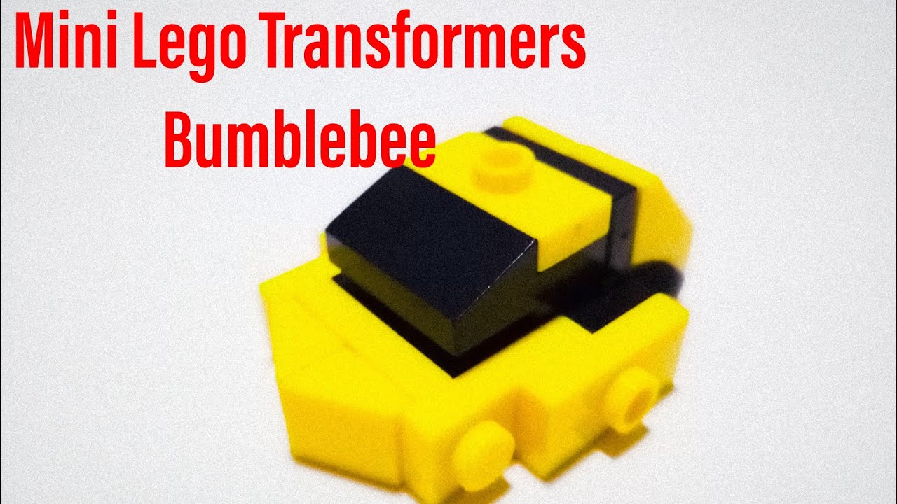 Mini Lego Transformers Bumblebee - YouTube