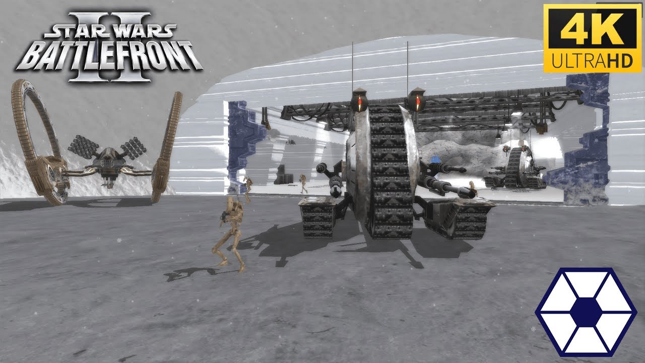 Star Wars Battlefront II (2005) Hoth Echo Base - Clone Wars Extended ...