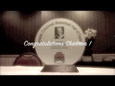 SHANNON MINOR- GREATER CINCINNATI BASKETBALL HALL OF FAME INDUCTION (5 ...