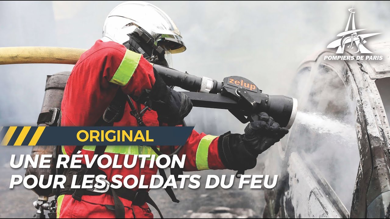 LA FUTURE LANCE À INCENDIE DES POMPIERS DE PARIS - YouTube