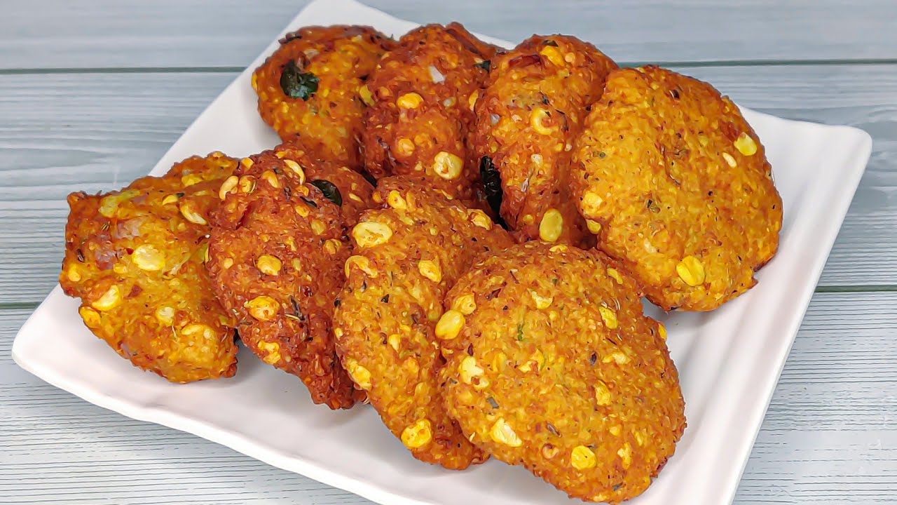 PARIPPU VADA RECIPE | EASY VADA RECIPE | MASALA VADA | NOOR KITCHEN ...