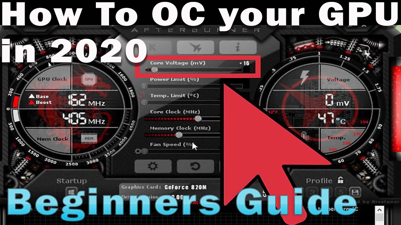 How To Overclock Your GPU In 2020 Very Easy Beginners Guide Full Version YouTube How To Overclock Your GPU In 2020 Very Easy Beginners Guide Full Version YouTube