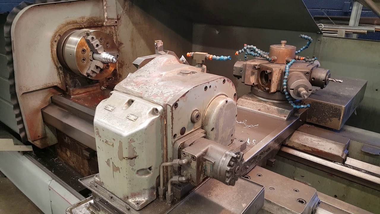 Mazak M4-1500 cnc lathe - YouTube