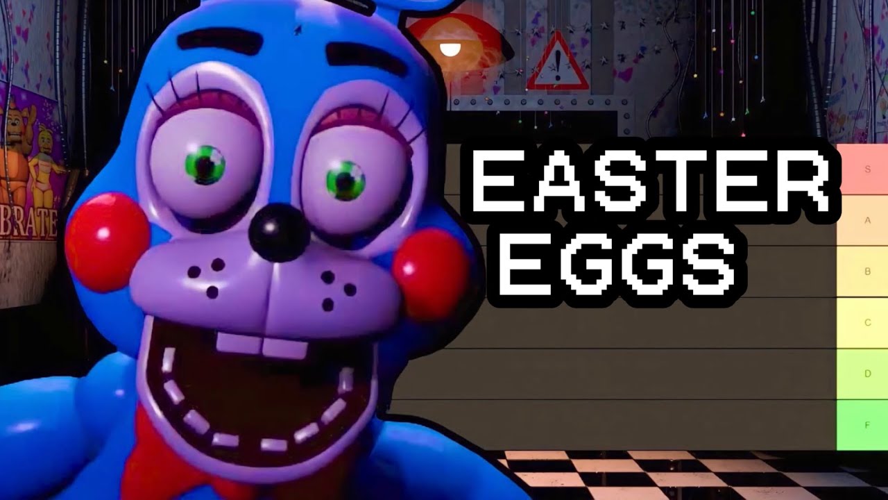 FNAF 2 ALL EASTER EGGS - YouTube