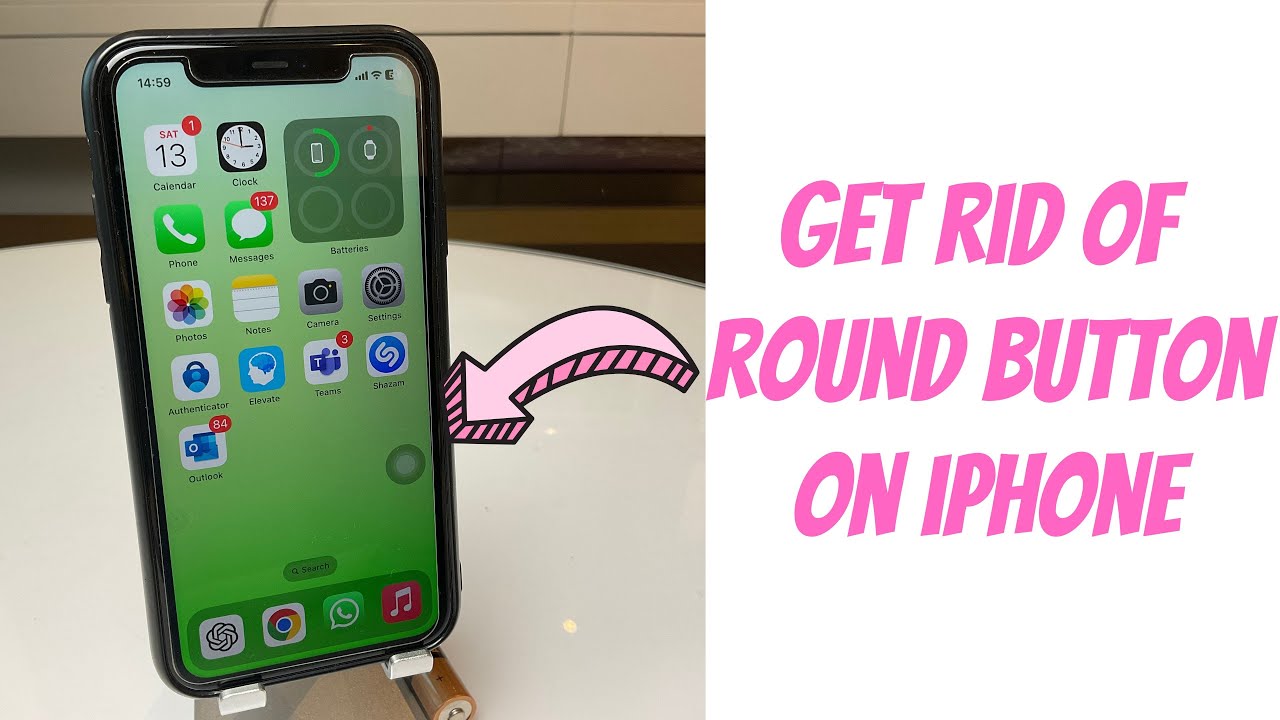 Get Rid of iPhone Round Home Button - YouTube