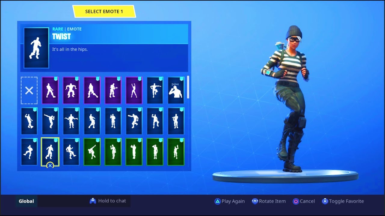FORTNITE *RAPSCALLION* SKIN SHOWCASE (BACK BLINGS, EMOTES) - YouTube