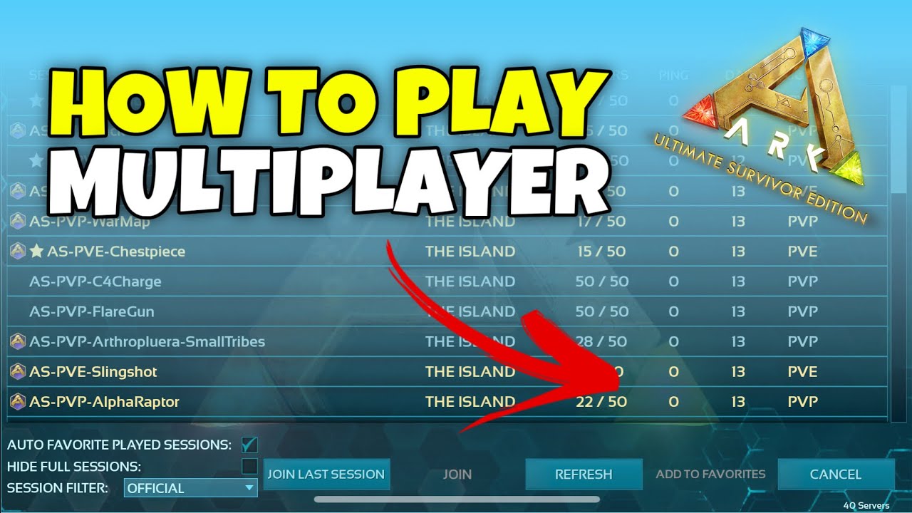 How to Play Ark Mobile Multiplayer with Friends? Everything you need to ...