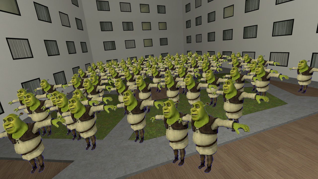 SHREK NEXTBOT CHASE IN LIMINAL HOTEL - GMOD - YouTube