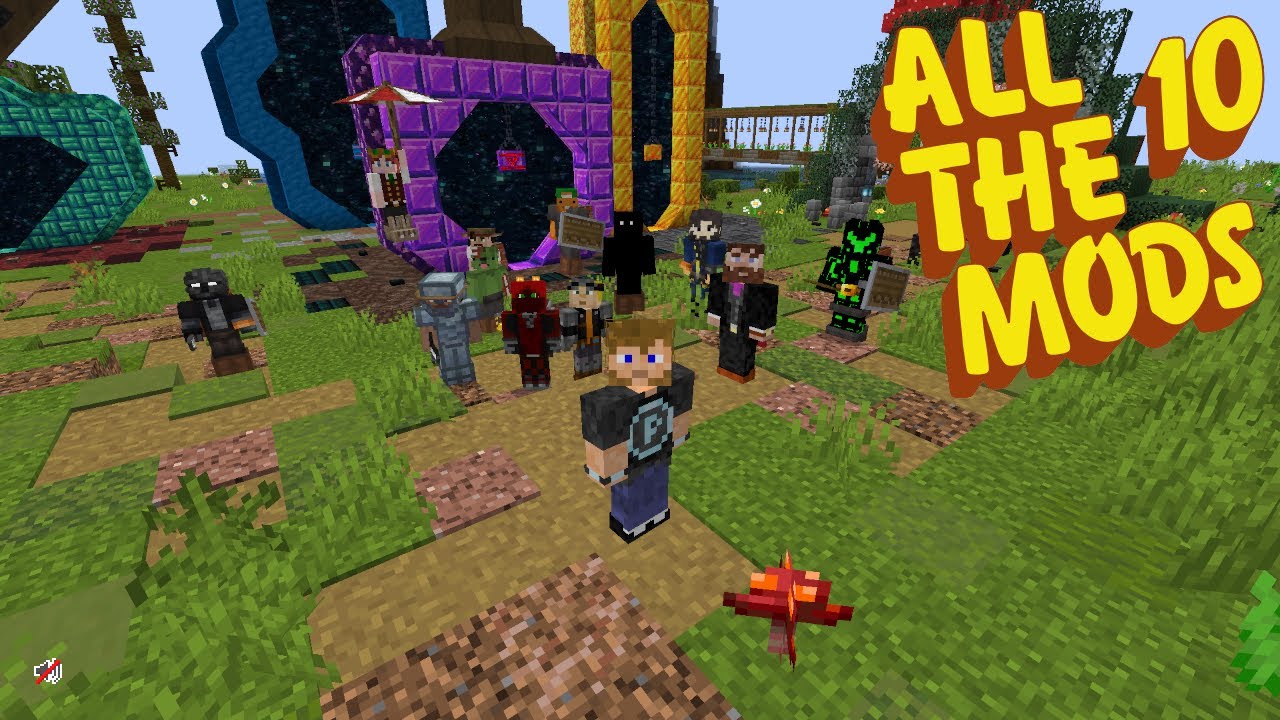 ATM10 SMP - Ep 01 - Multiplayer Start! - YouTube