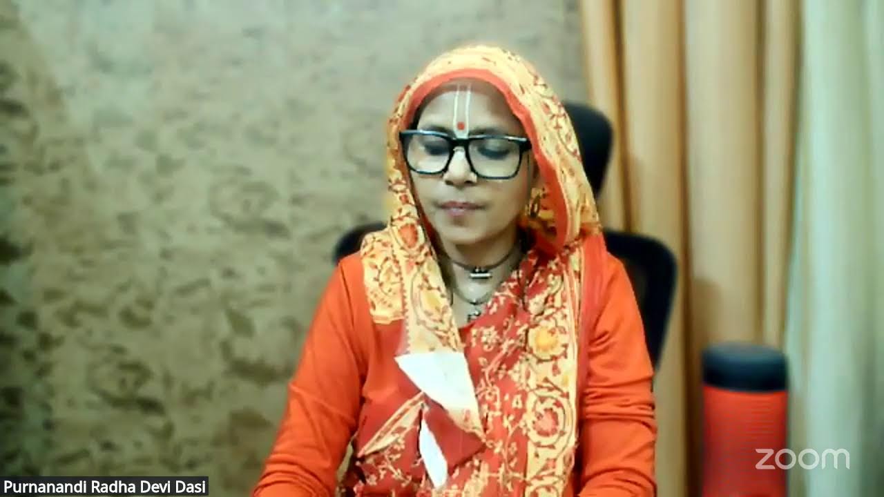 CC Aadi Lila 2.31-36 Prashthbhoomi Purnanandi Radha DD - YouTube