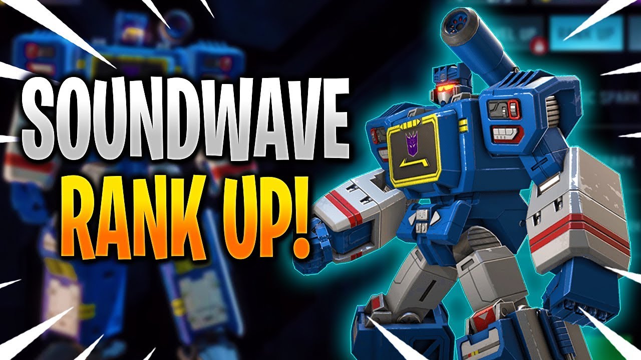 5 Star Soundwave Rank Up! - Transformers: Forged To Fight - YouTube