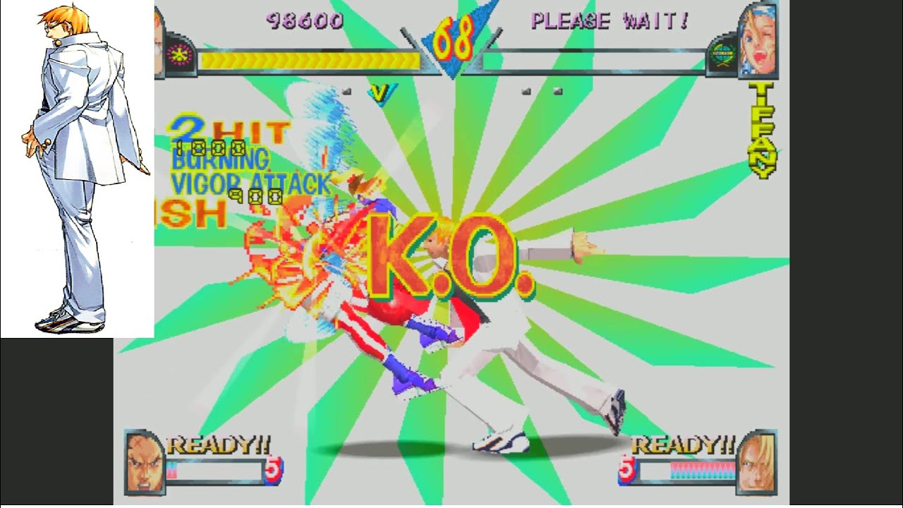 Rival Schools fighting game Taiyo HS Kyosuke - YouTube