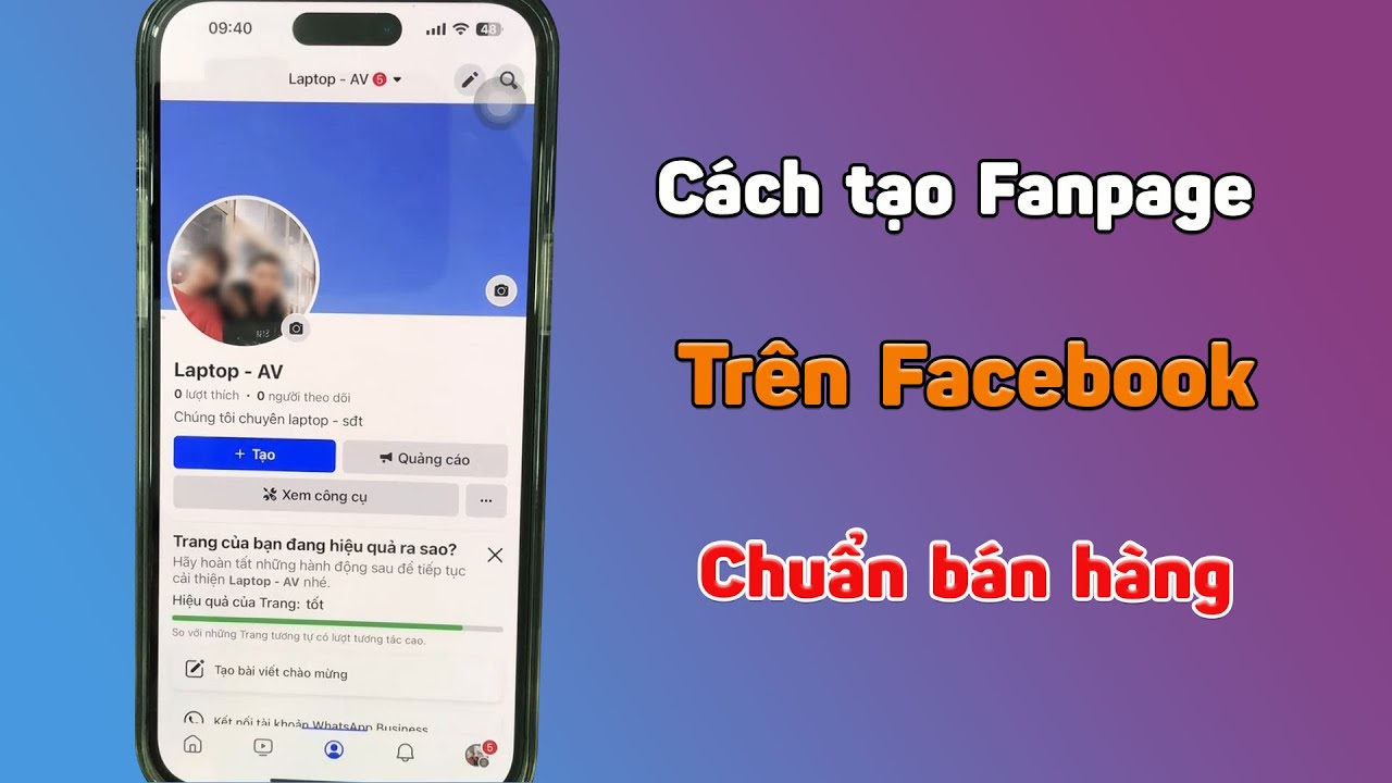 Cách tạo trang Fanpage trên Facebook Chuẩn từ A - Z | Cách Lập Fanpage ...