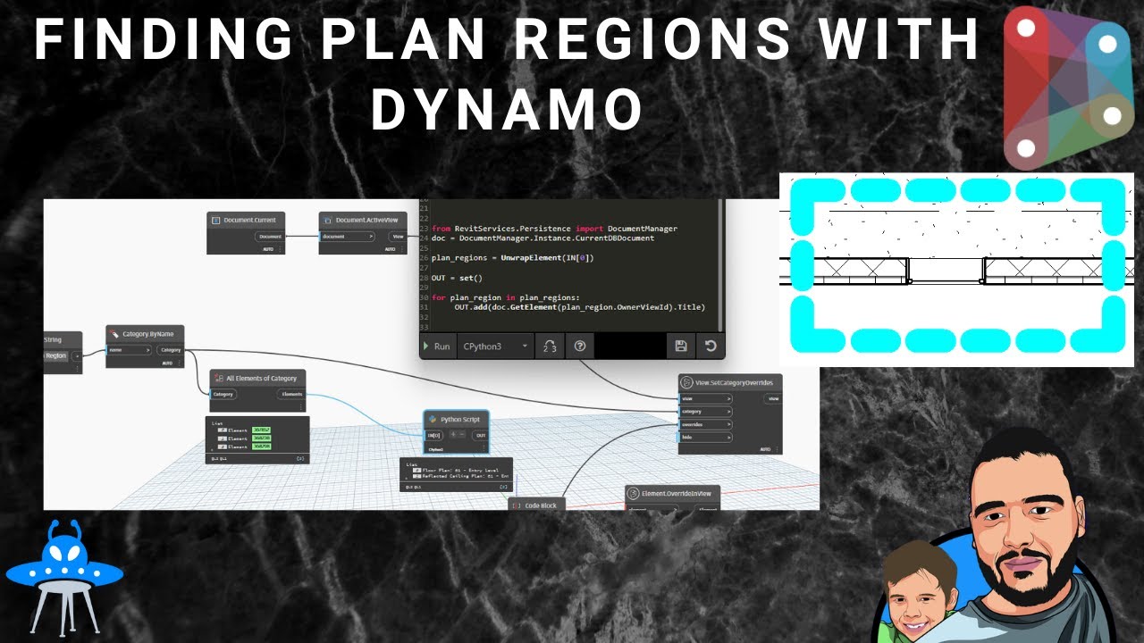 Dynamo | Finding Plan Regions | Automation - YouTube