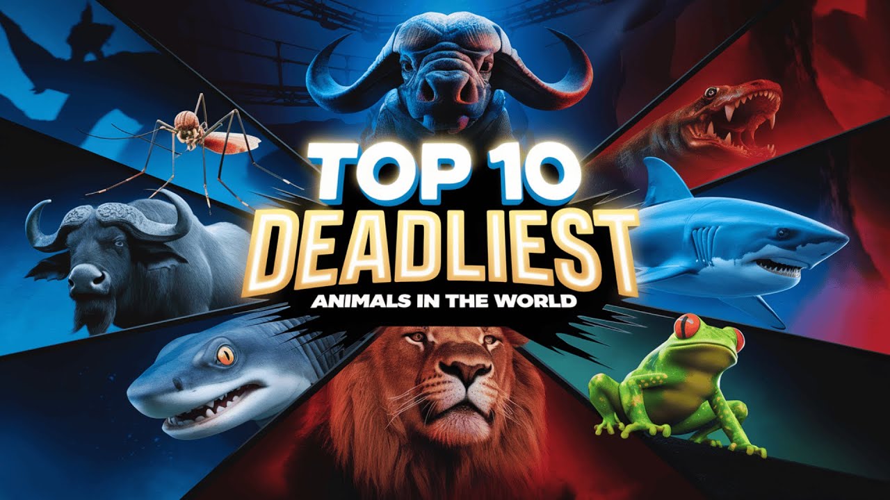 What Are the 10 Most Dangerous Animals on Earth? | Deadliest Animals ...