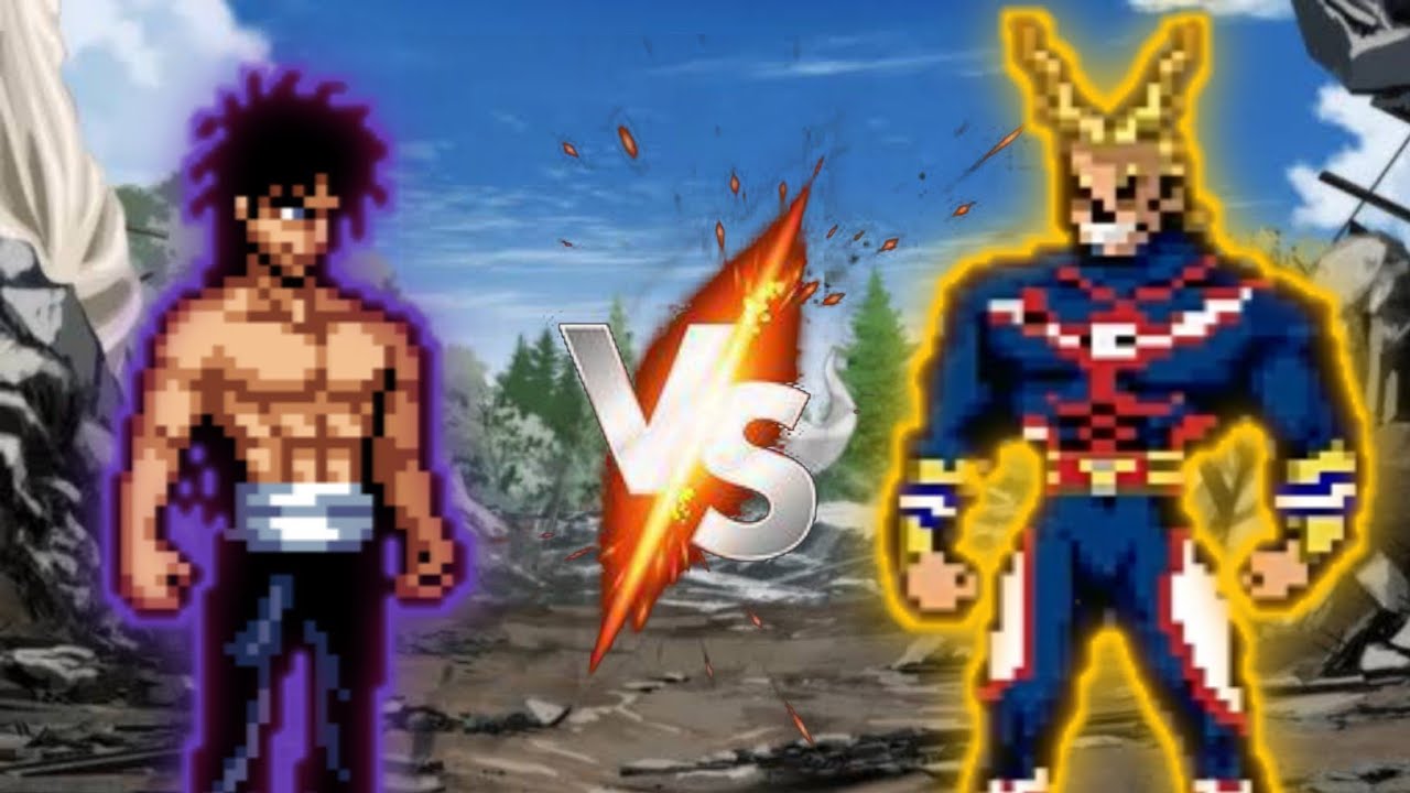 Suiryu V3 VS All Might V2 in Jump Force Mugen 😱 - YouTube