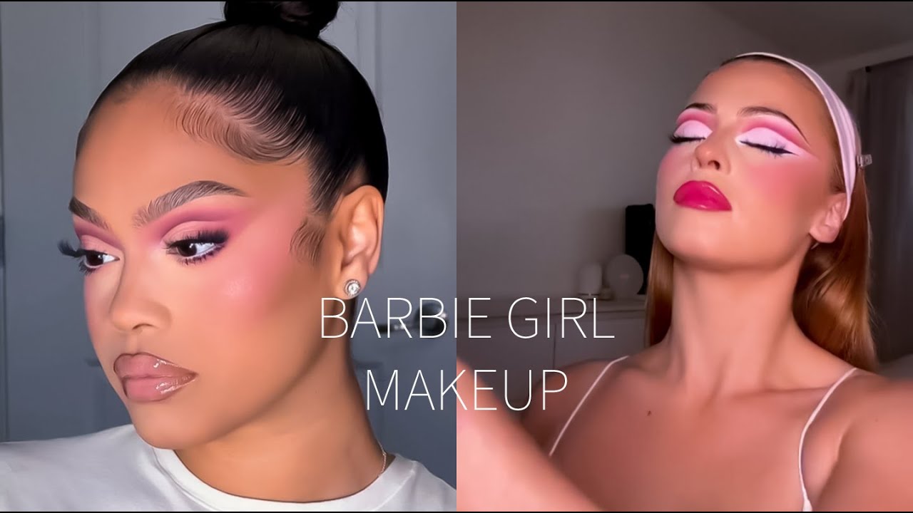 How to get that BARBIE makeup look 💞 |Easy tutorials💄|#makeuptutorial ...