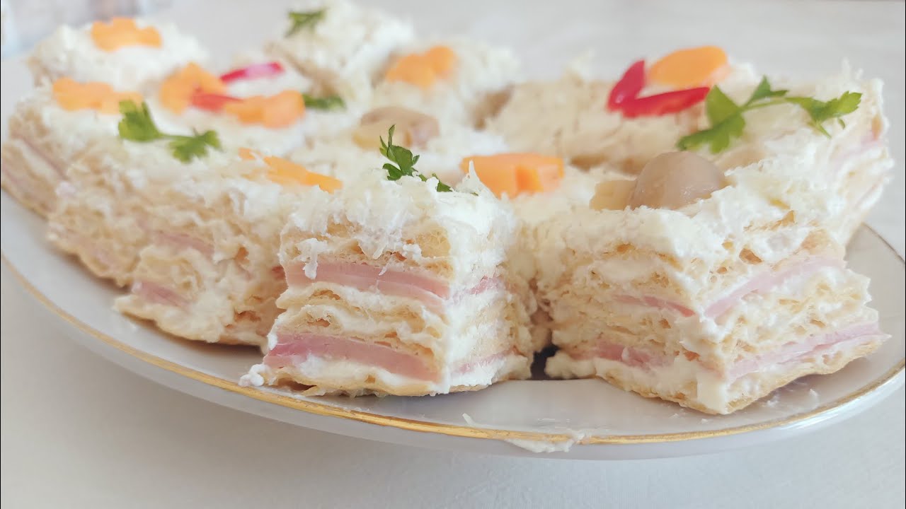 Dekorativno - ukusno - brzo za napraviti - slano predjelo - SLANA ...