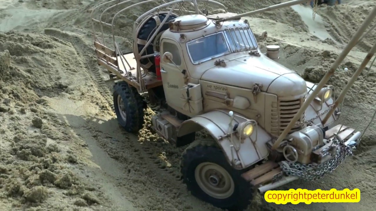 #RC #RUSSIA TRUCK #ZIL 150 ALL WHEEL DRIVE SEEWEN SCHWYZ - YouTube