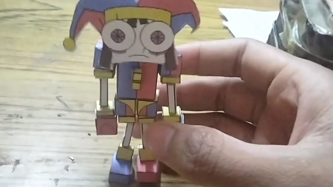 Digital Circus PaperCraft - YouTube