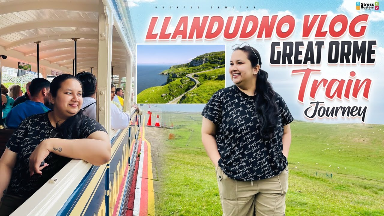 Llandudno Vlog: Great Orme Train Journey | Scenic Railway Adventure | Hashtag Swetha - YouTube