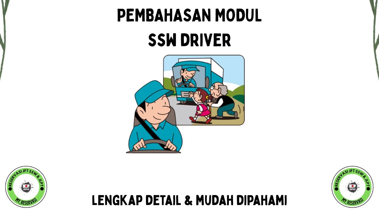 YANG DI TUNGGU - TUNGGU ! LANJUTAN PEMBAHASAN MODUL SSW DRIVER !!! - YouTube