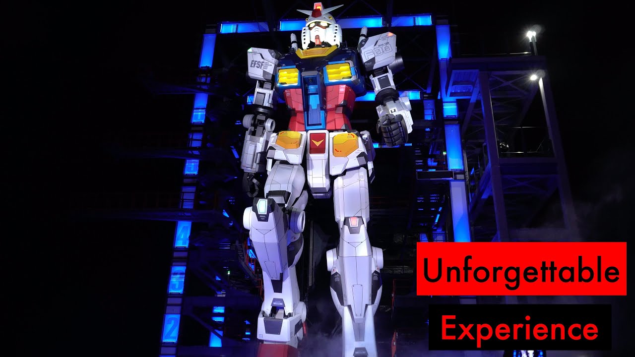 Seeing the Full Scale MOVING GUNDAM in Japan - Gundam Factory Yokohama ...