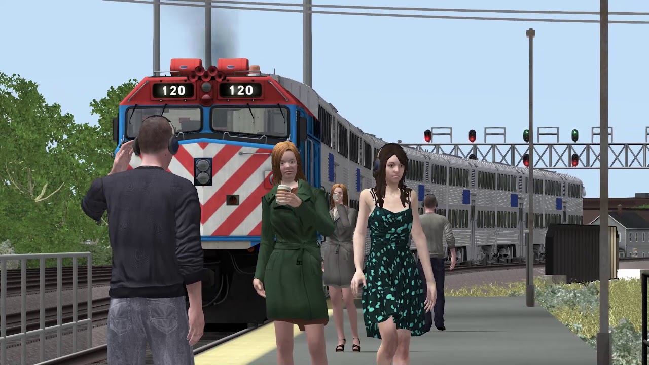 Train Simulator 2019 Metra Union Station- La Grange Platform 1 - YouTube