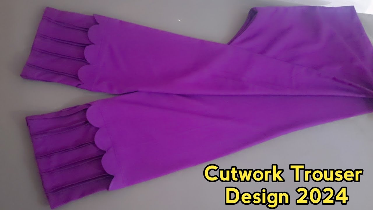 New Cutwork trouser design 2024 @stitch-lab - YouTube