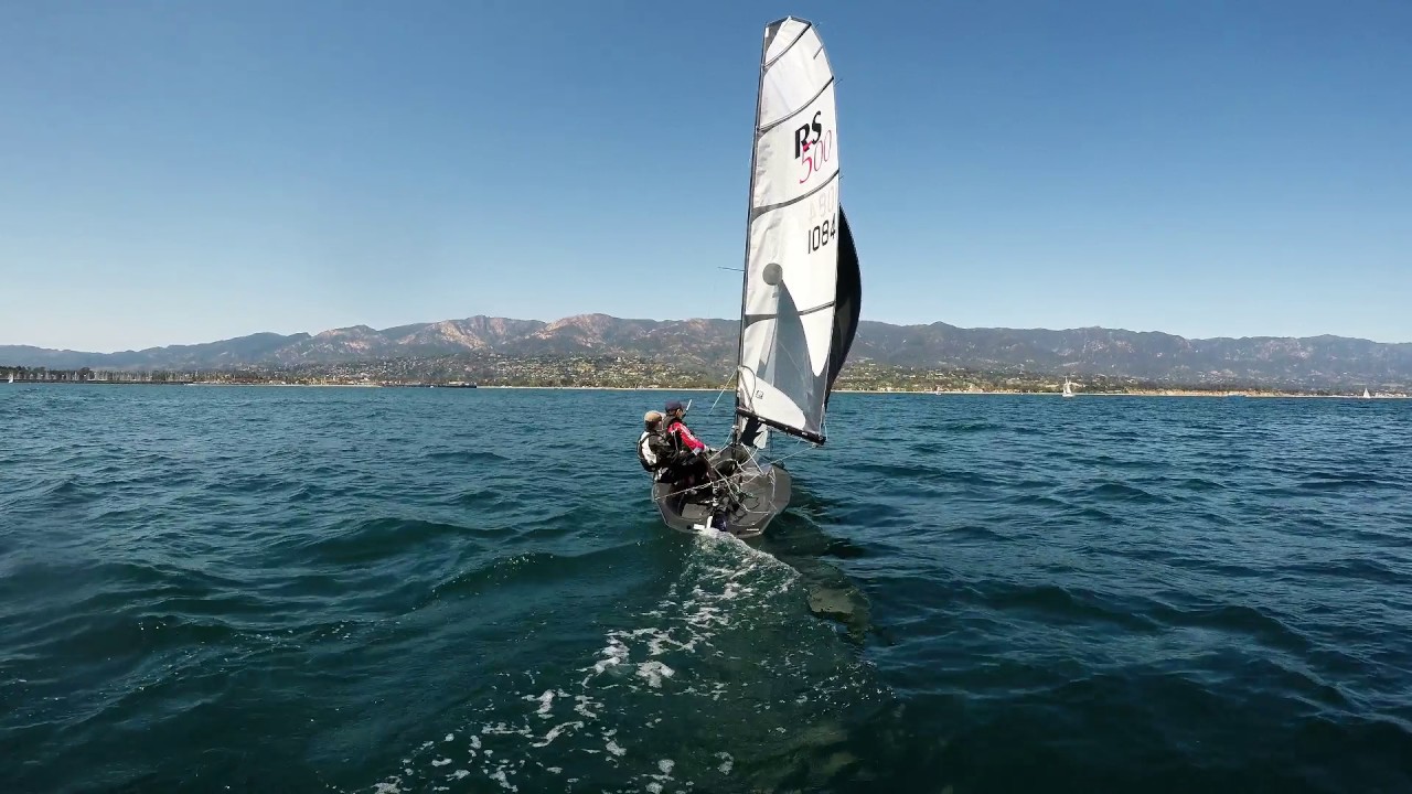 RS 500 sailing - YouTube