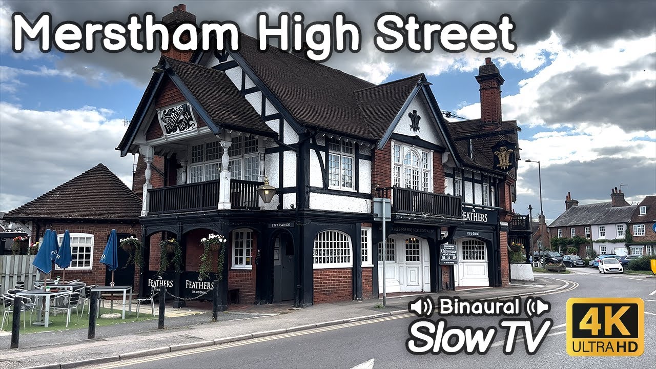 Merstham High St - Slow TV - YouTube
