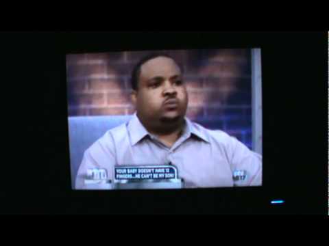 Paternity Test Drama on Maury Show part 3 of 3 - YouTube