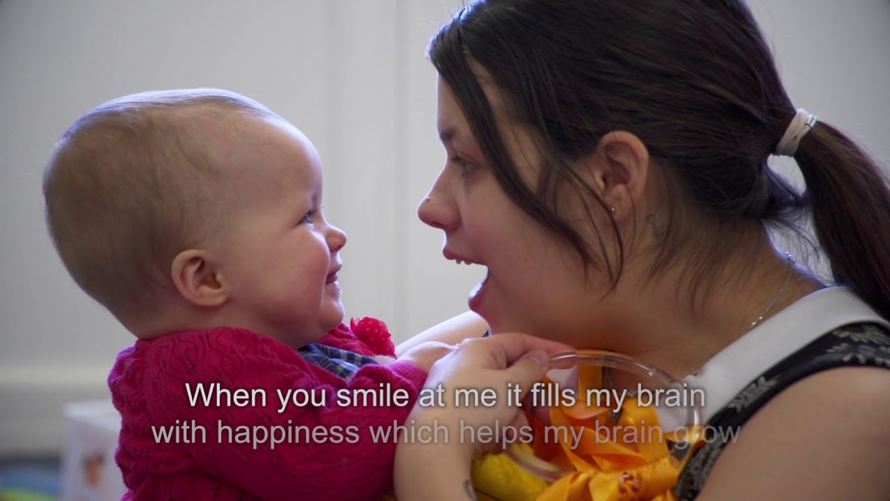 My baby's brain video (subtitled) Learn how to help develop your baby’s ...