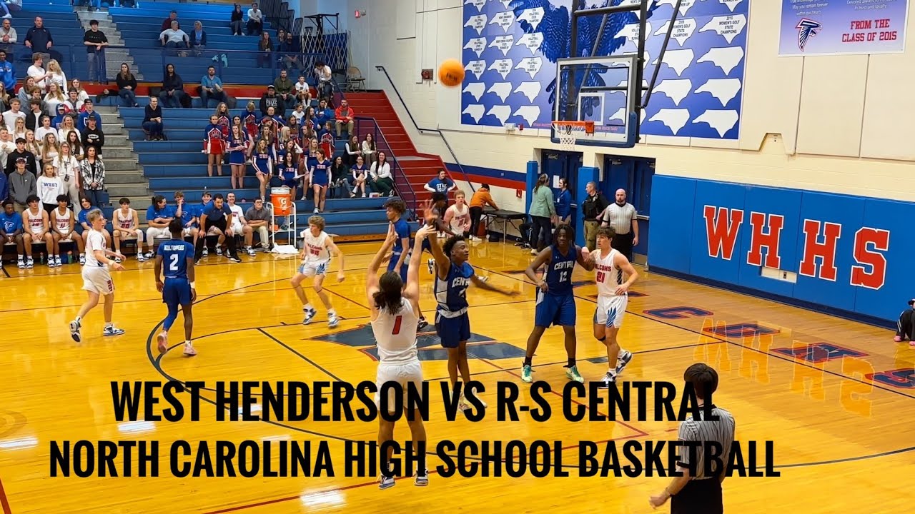 West Henderson vs R-S Central High School Basketball December 14, 2022 ...