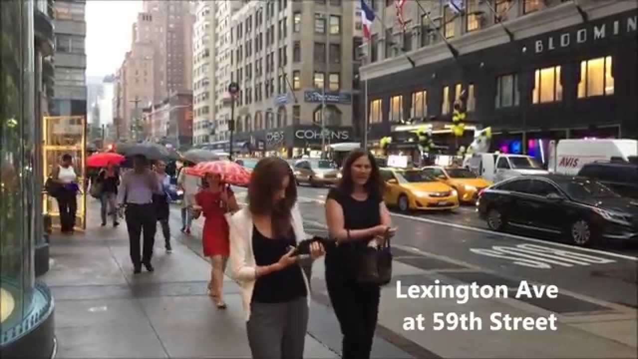 Amazing 59th Street Lexington Avenue New York Photos