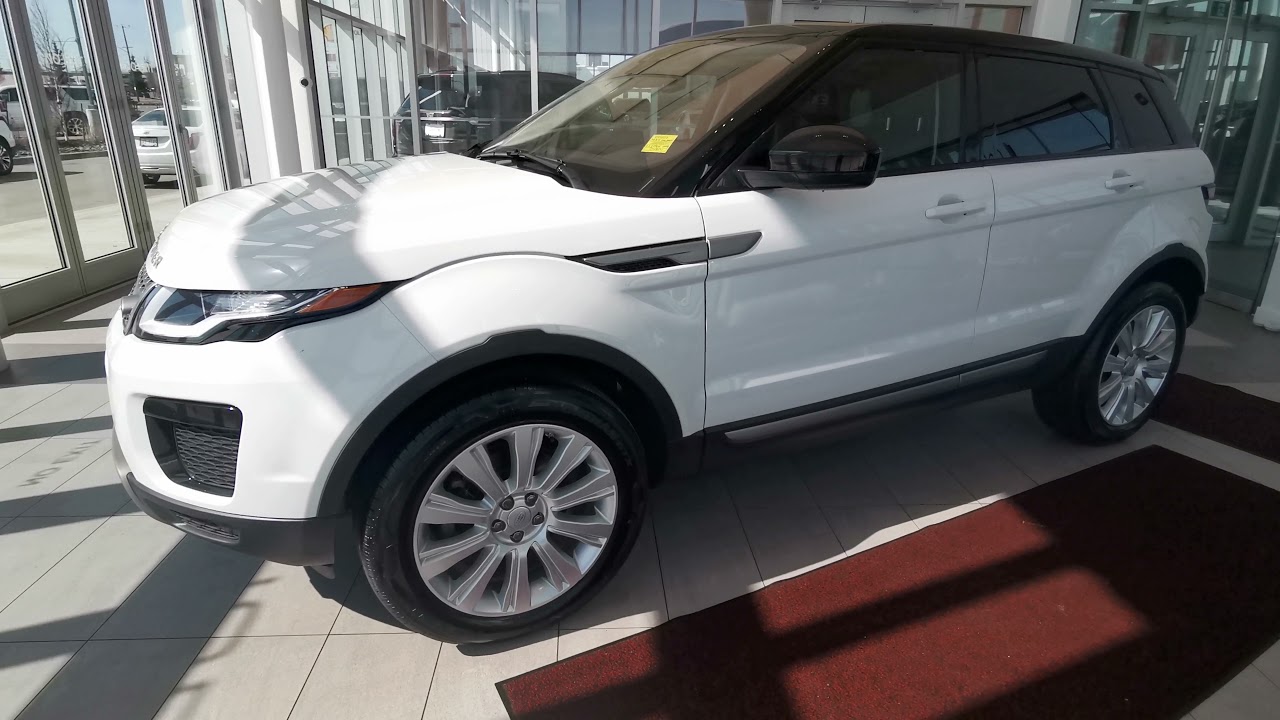 2018 Land Rover Range Rover Evoque SE Review - YouTube