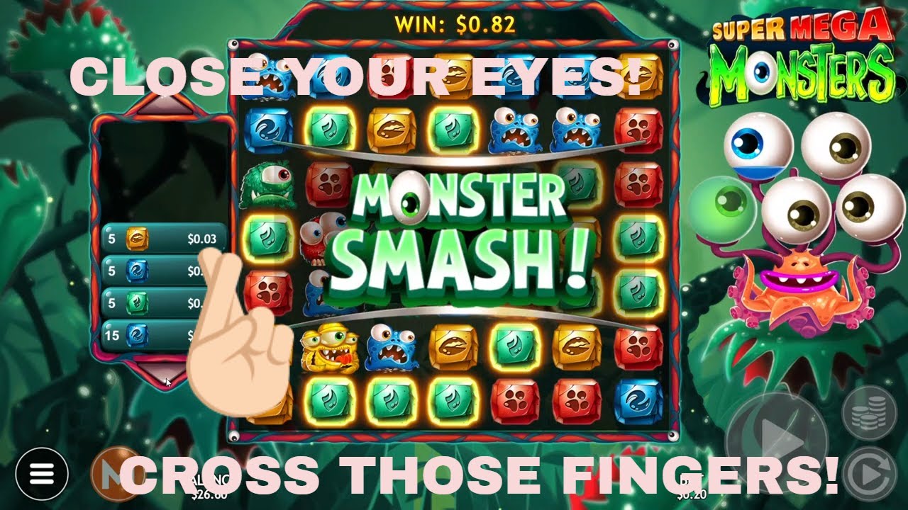 Super Mega Monsters Slot Massive Studios online slot - YouTube