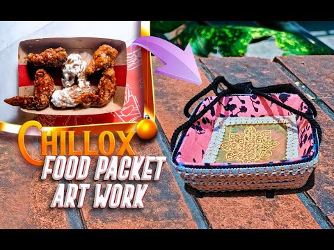 !!DIY!!Clillox Food Packet Art Work!! @peacefulhomeltd - YouTube