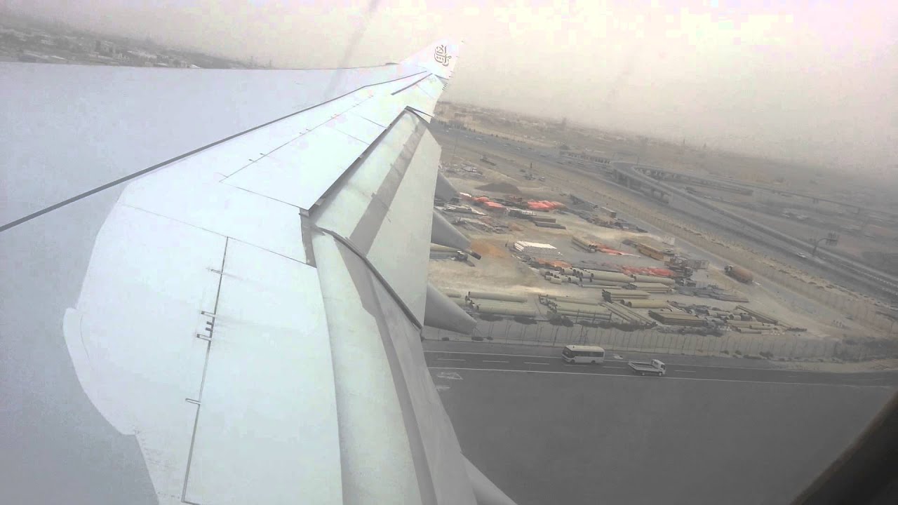 My Emirates flight A330-200 EK 565 BLR-DXB - YouTube