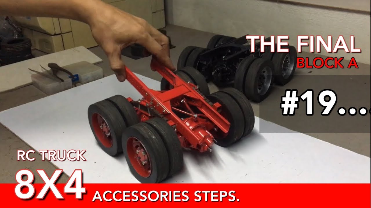 Build - 8X4 RC Heavy Construction Metal Truck - Accessories Step #19 ...