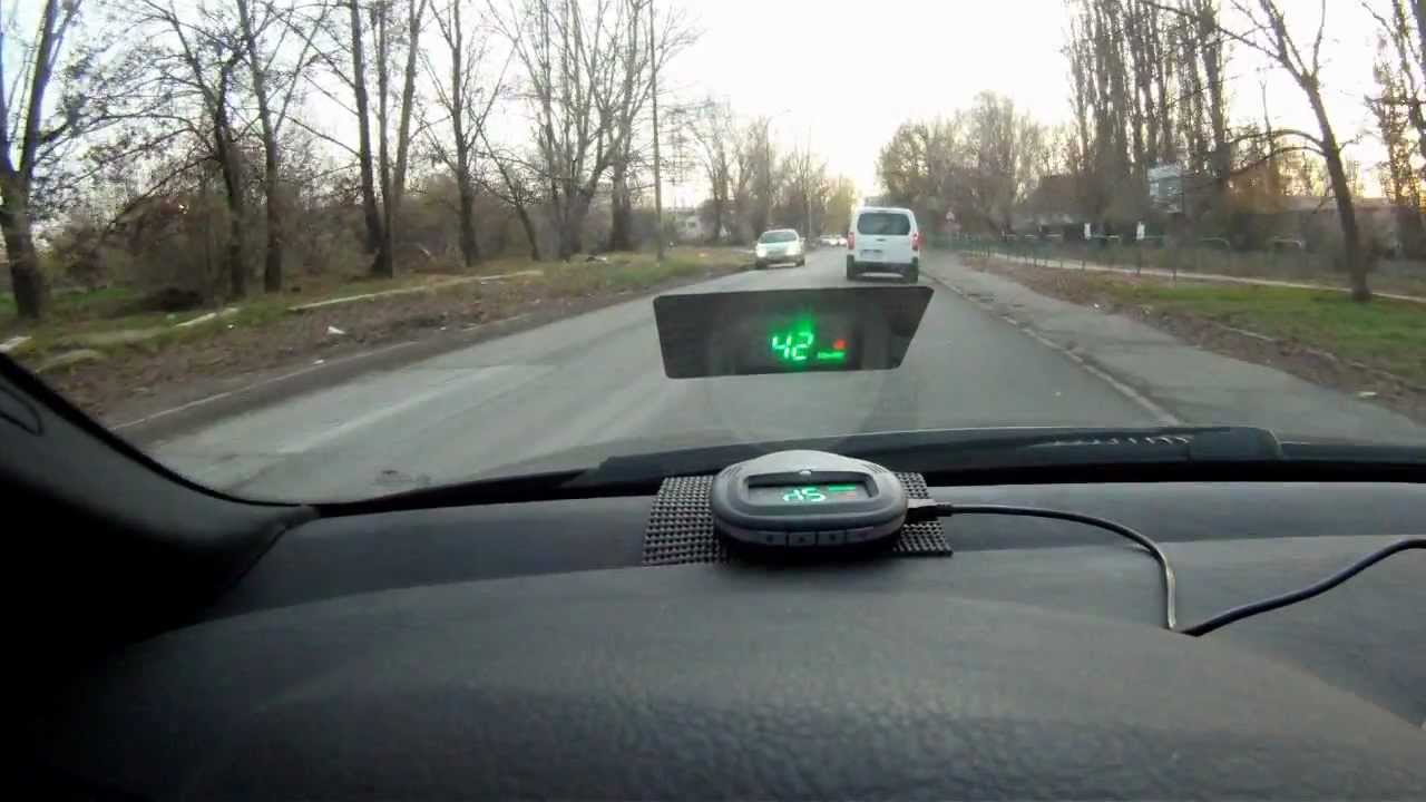 GPS Head Up Display - YouTube