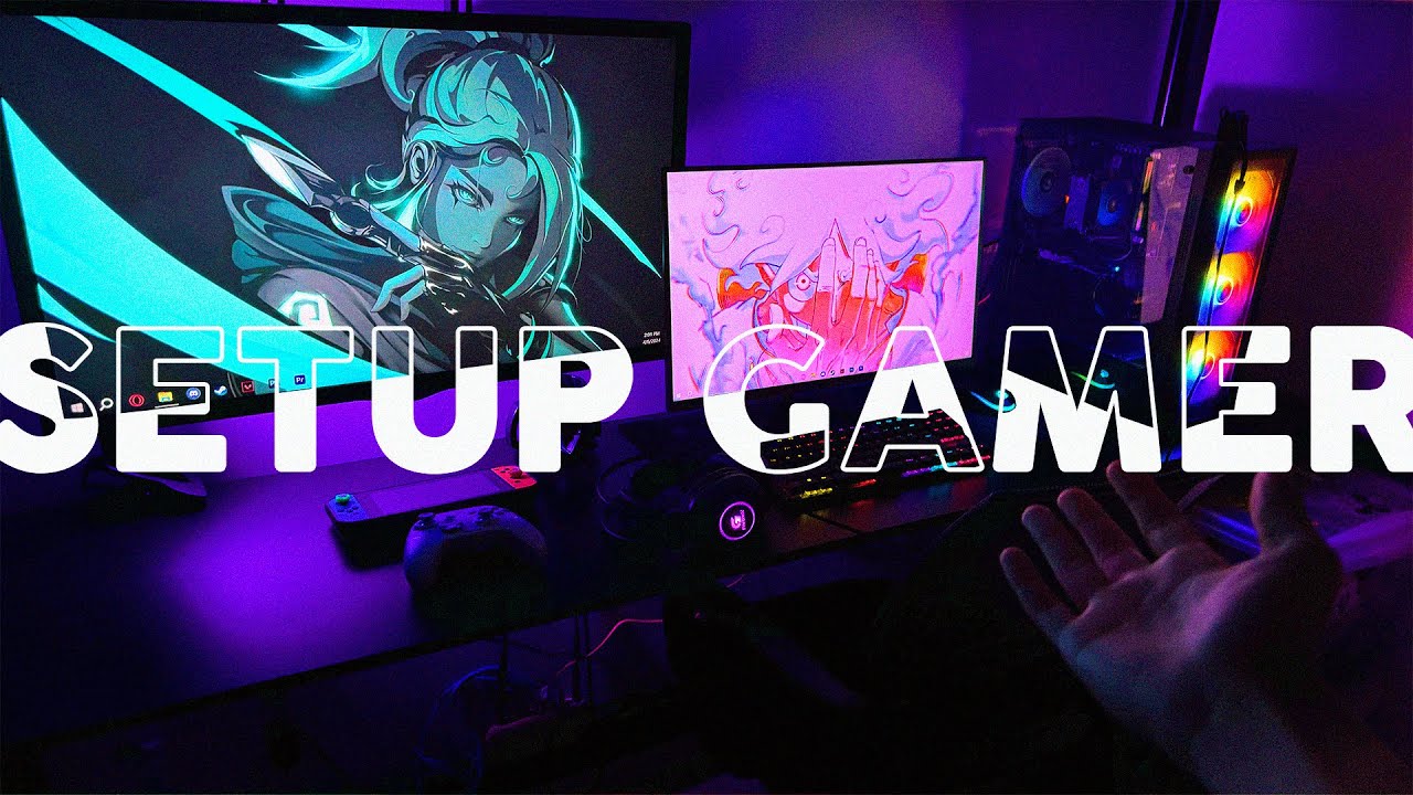 MEU NOVO SETUP GAMER! - YouTube