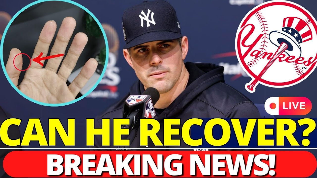 🔴🚨 URGENT ALERT: YANKEES PITCHER DEALING WITH BLISTER! WILL HE RECOVER ...