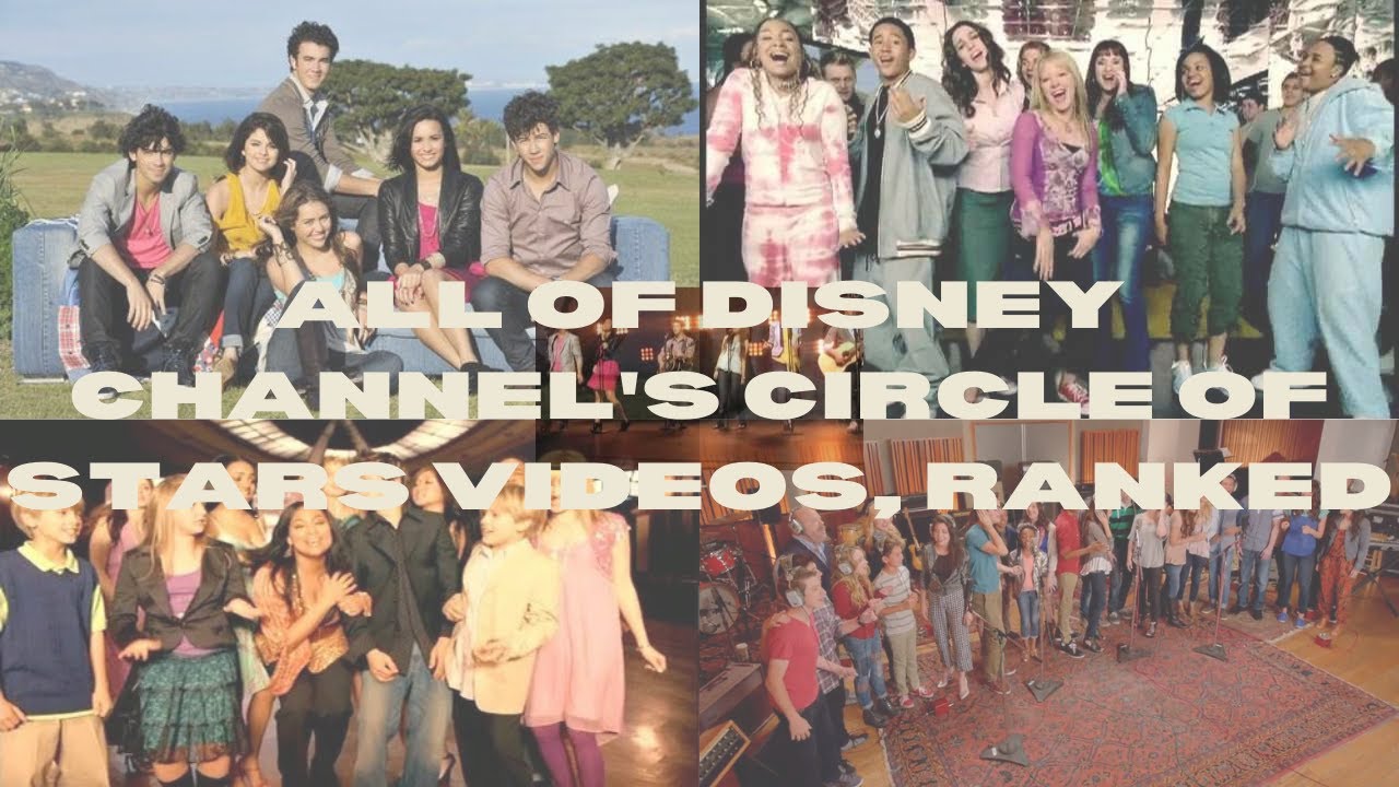 ALL OF DISNEY CHANNEL'S CIRCLE OF STARS VIDEOS, RANKED - YouTube