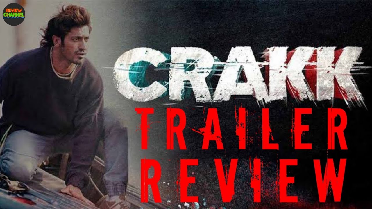 Crakk Official Trailer Review |Vivek K. 'Rustom' |Vidyut J | Amy J ...